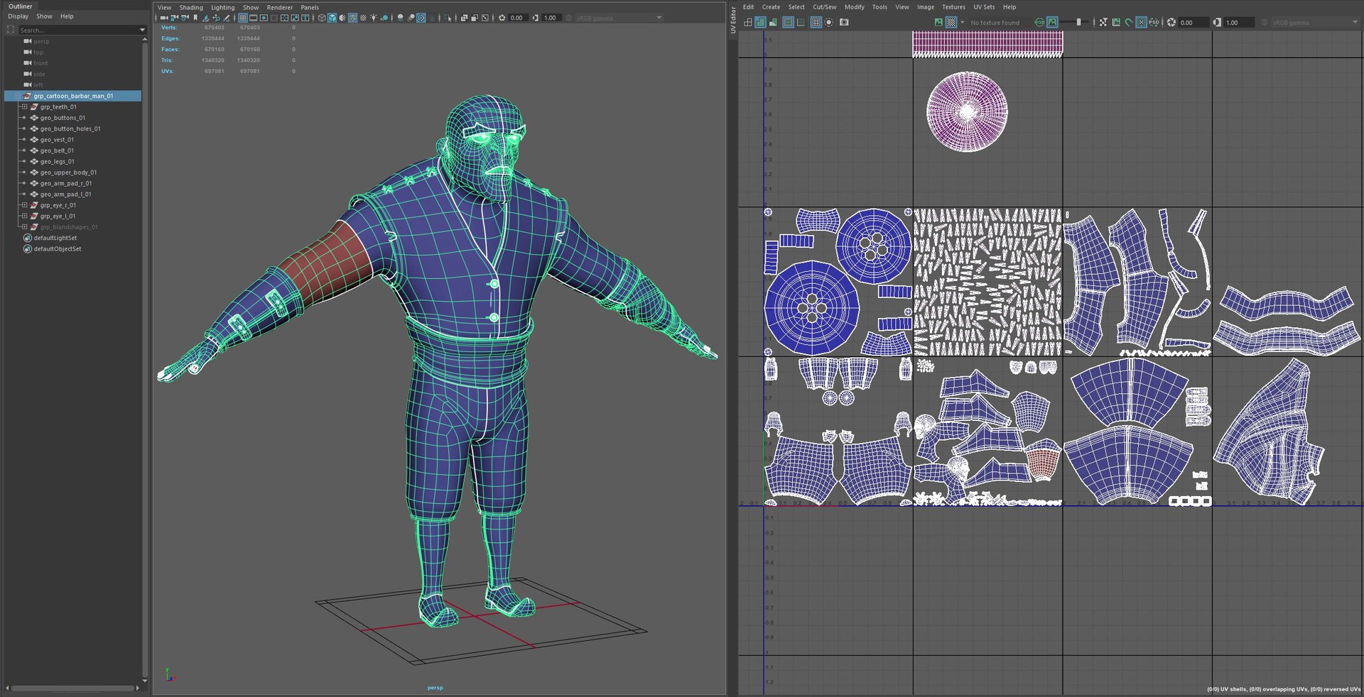 3D barbar man - TurboSquid 1613510