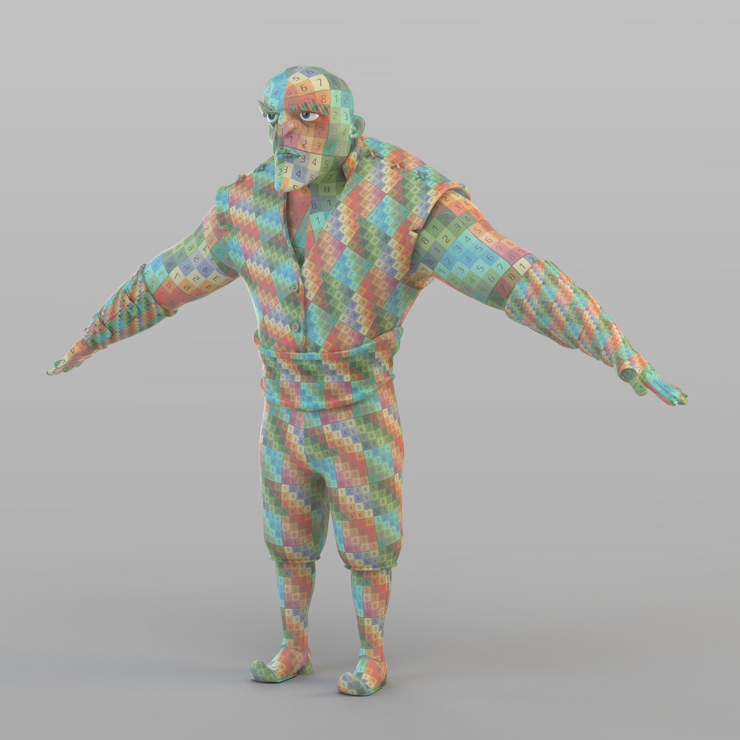 3D barbar man - TurboSquid 1613510