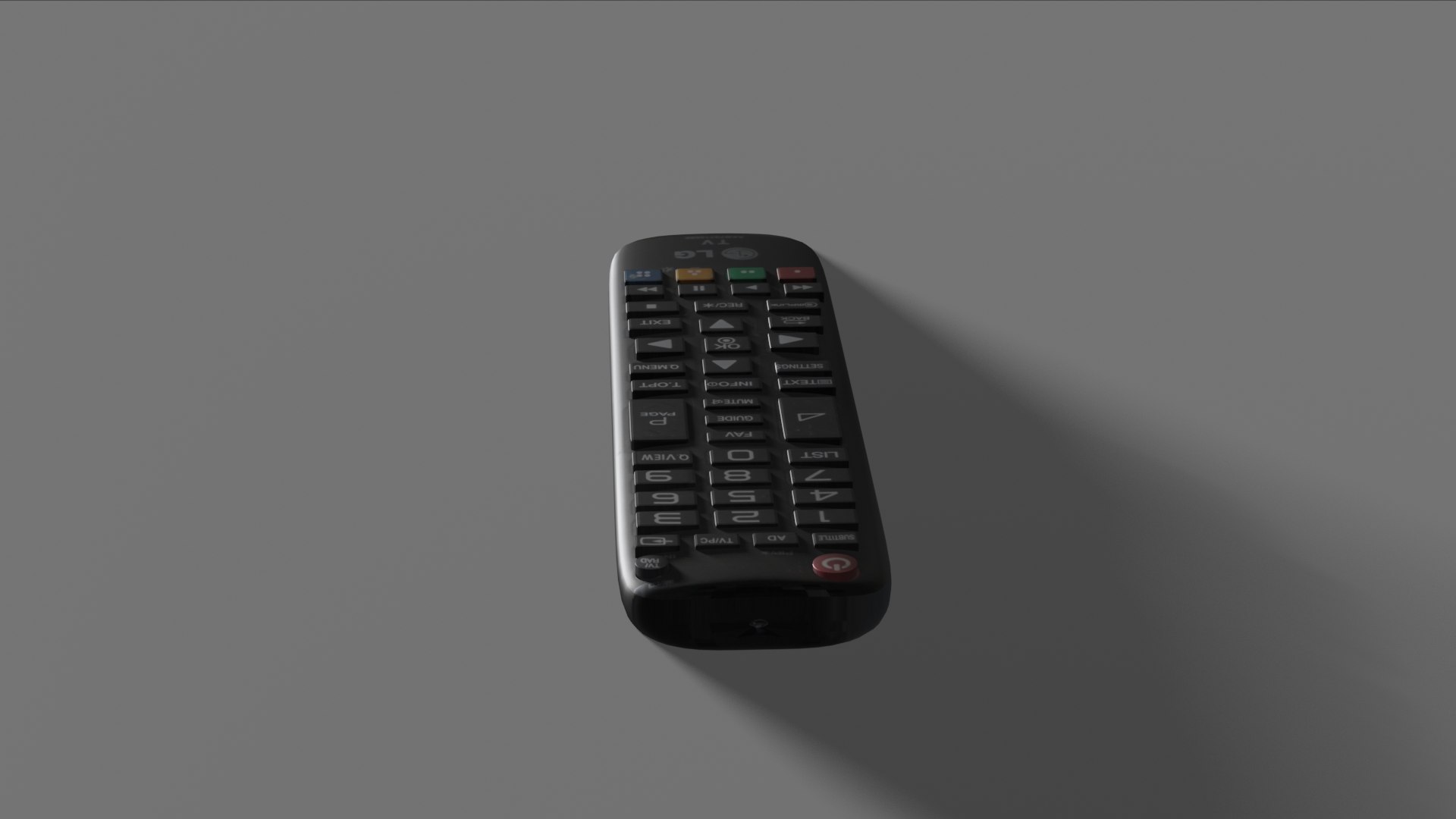 Remote Control 3D Model - TurboSquid 1387531