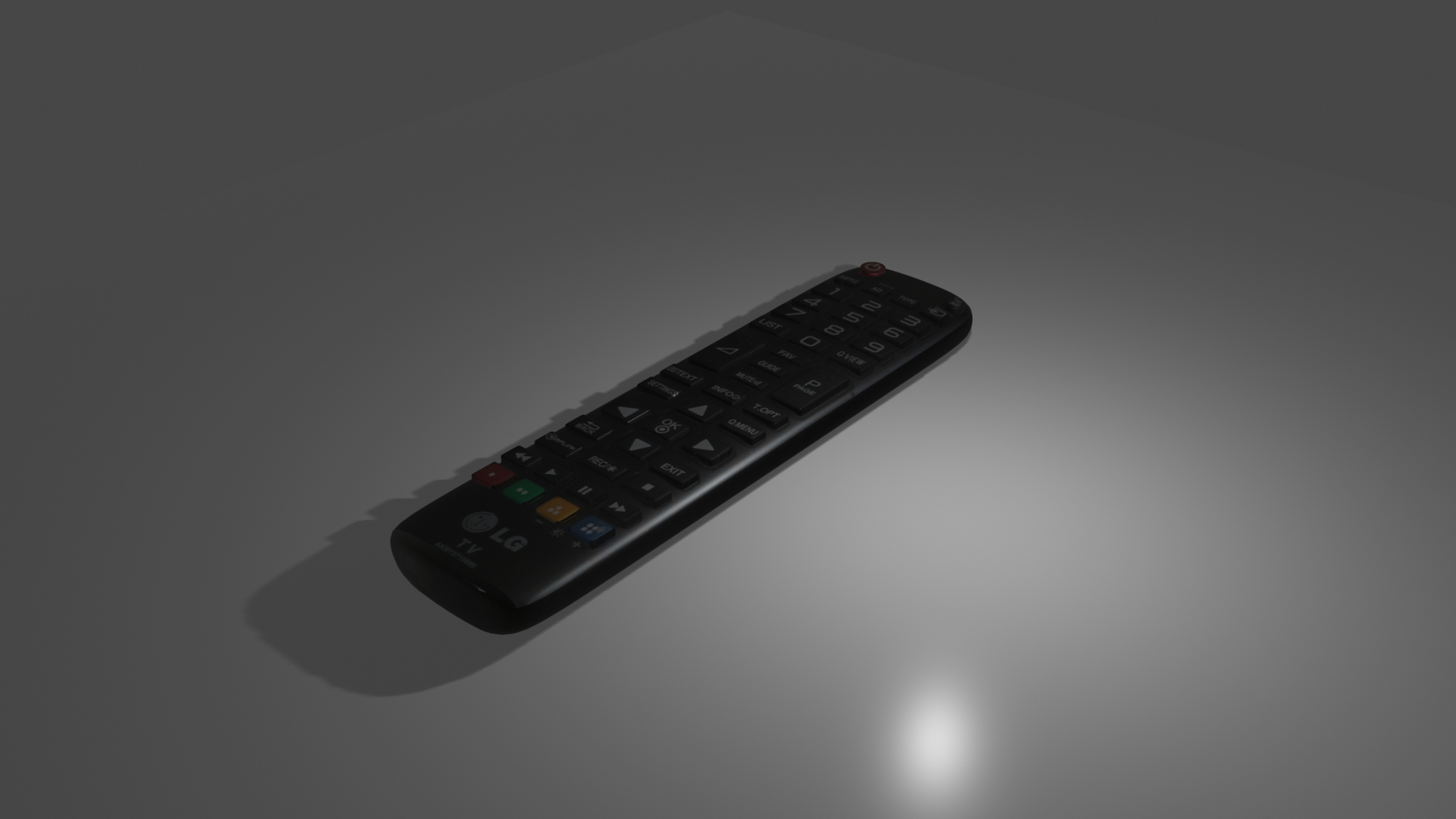 Remote Control 3D Model - TurboSquid 1387531