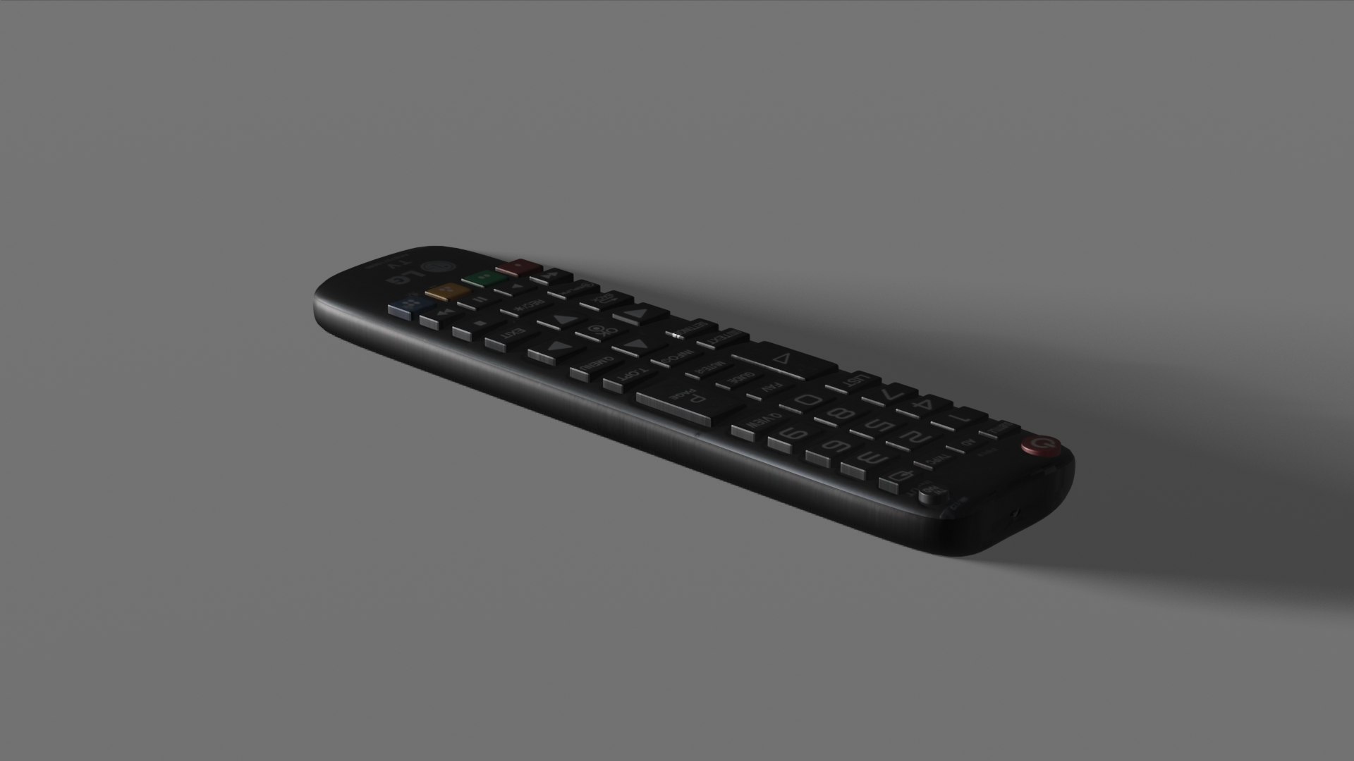 Remote Control 3D Model - TurboSquid 1387531