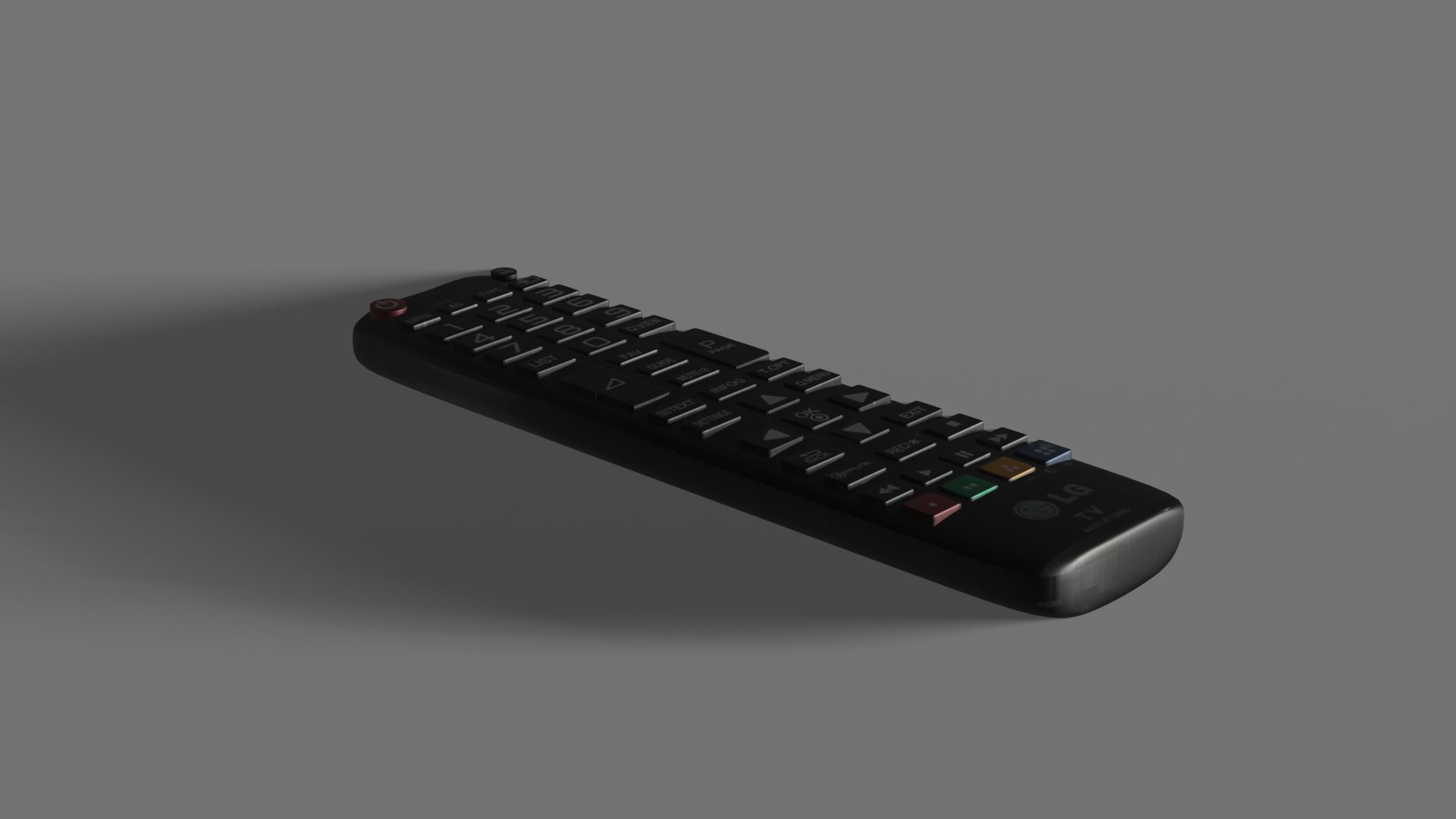 Remote Control 3D Model - TurboSquid 1387531