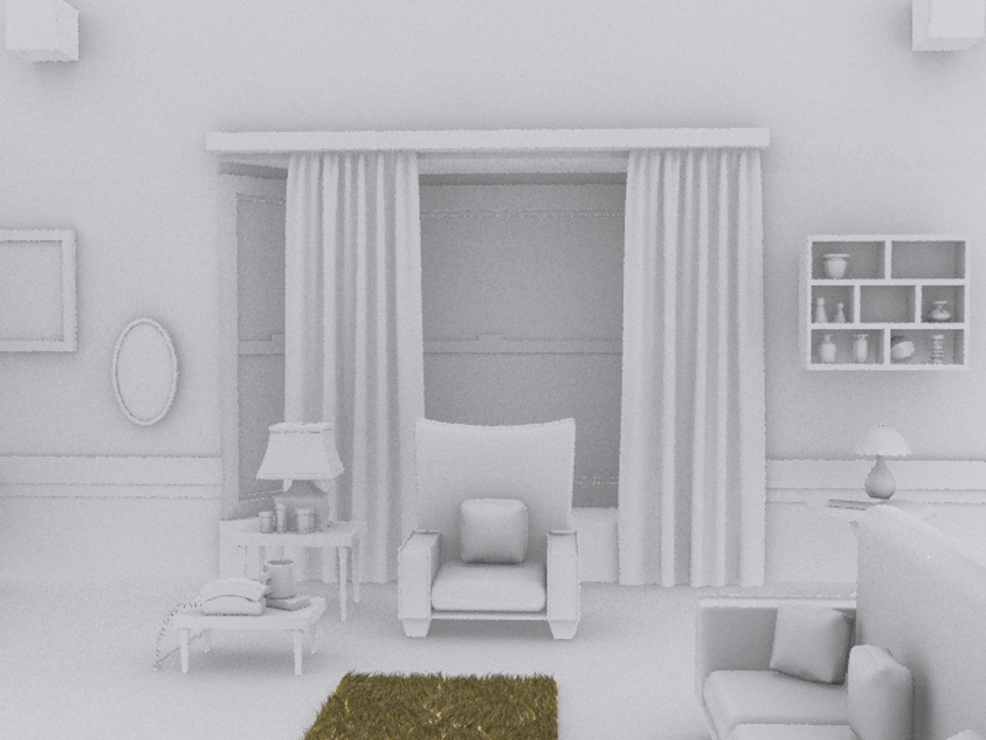 Interior house 3D model - TurboSquid 1339590