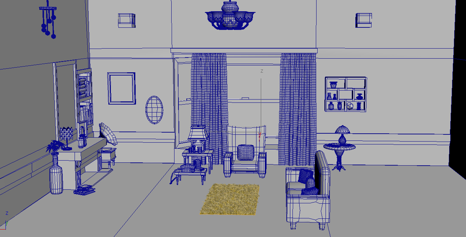 Interior house 3D model - TurboSquid 1339590