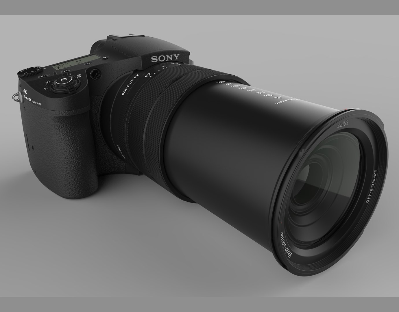 3D Model Sony Cybershot Rx10 Iii - TurboSquid 1320249