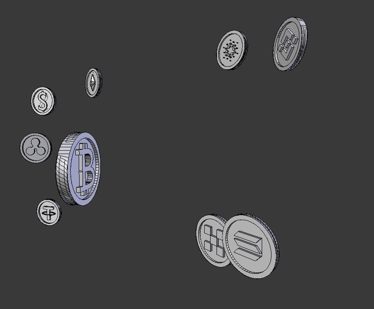 Crypto Globe 3D Model - TurboSquid 2146375