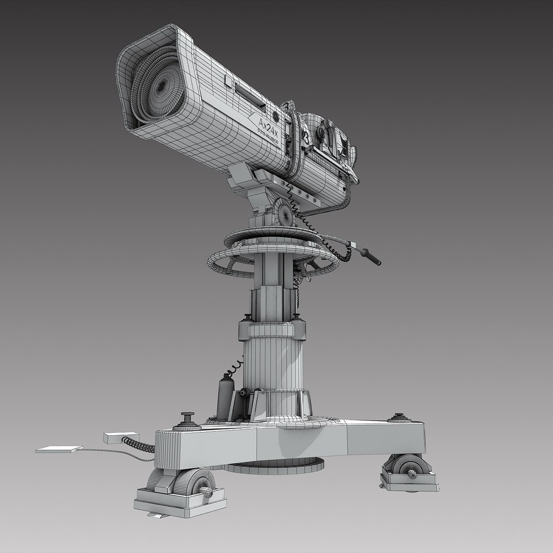 Studio Camera 3d Model