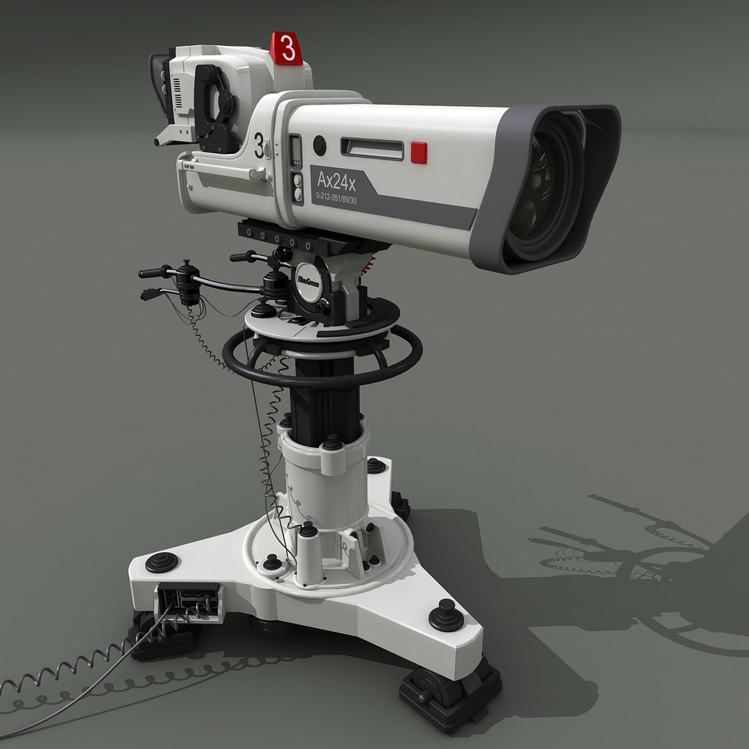 Studio Camera 3d Model