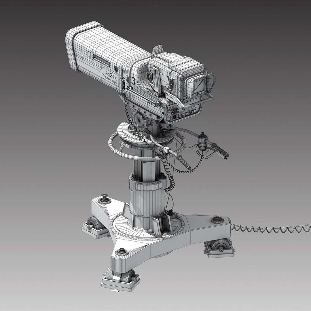 Studio Camera 3d Model