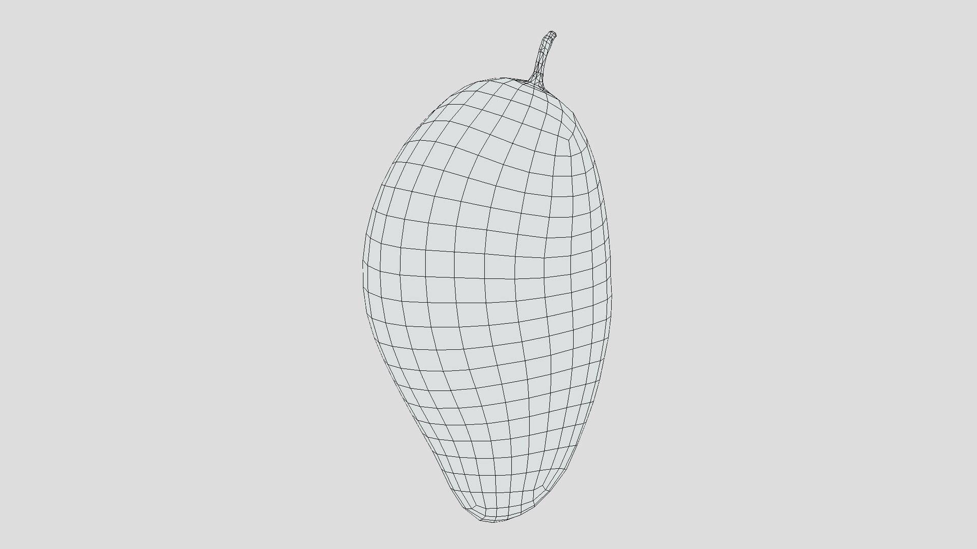 3D Mango Low Poly - TurboSquid 2274116