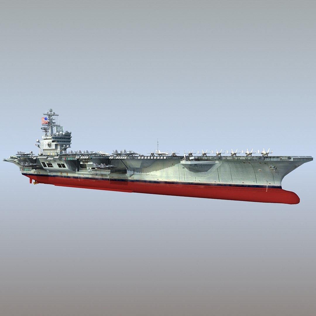 3d Model Uss George H W Bush