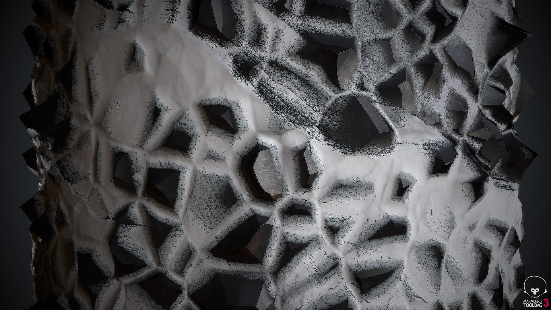 3D Snowy Obsidian Model - TurboSquid 1584636