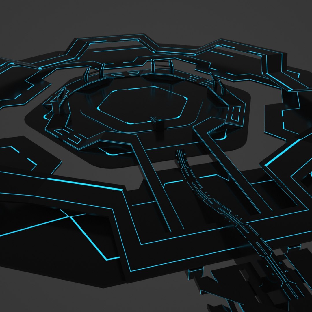 Tron Runaway 3d Model