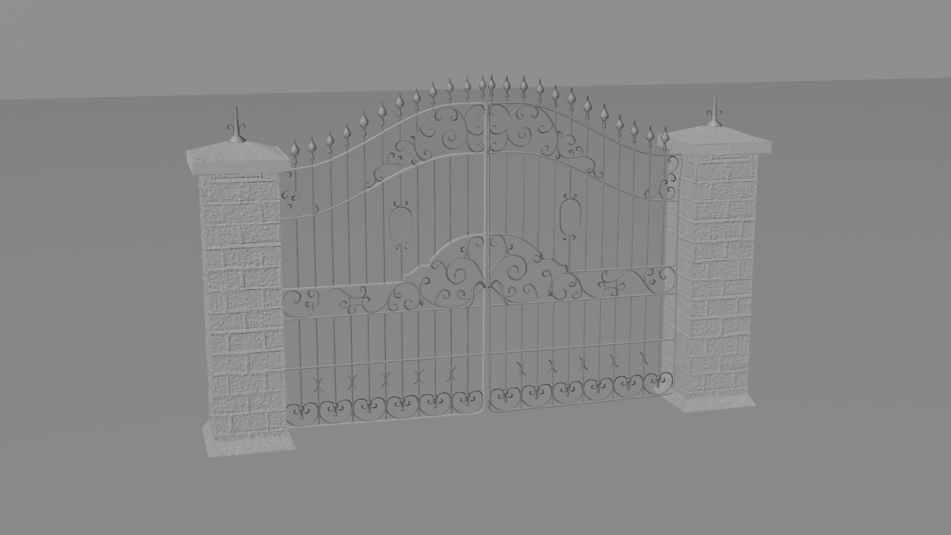 3D Model 3D Gates - TurboSquid 1768676