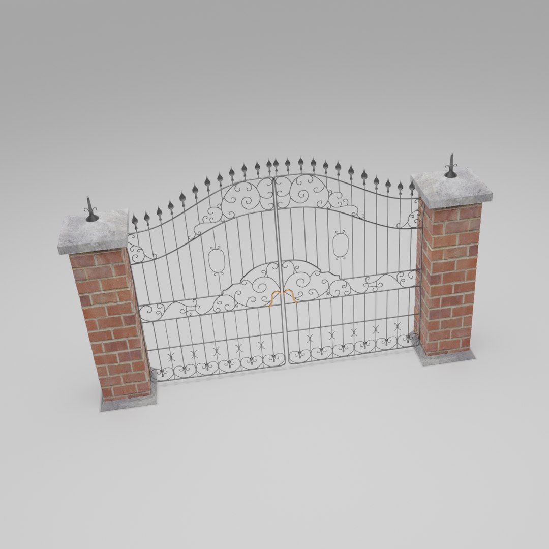 3D Model 3D Gates - TurboSquid 1768676