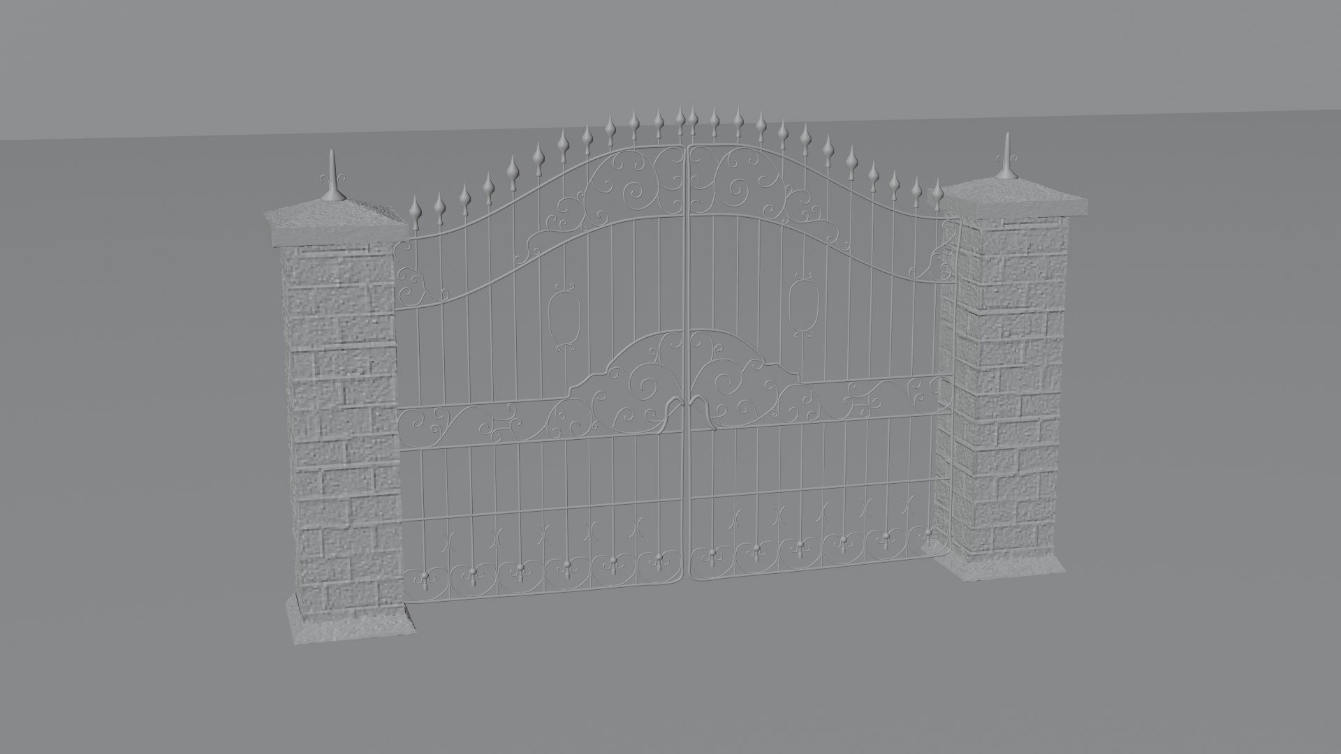 3D Model 3D Gates - TurboSquid 1768676