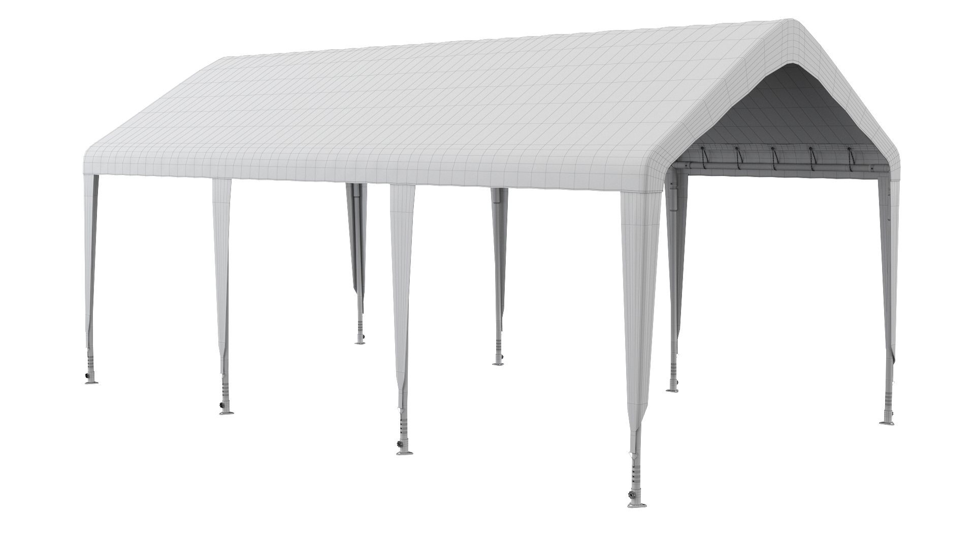 Canopy shade tent 3D model - TurboSquid 1696066