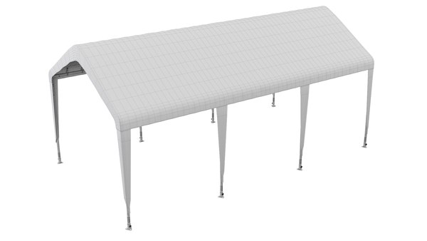 Canopy shade tent 3D model - TurboSquid 1696066