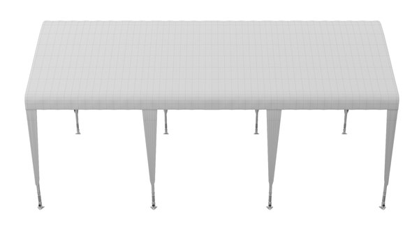 Canopy shade tent 3D model - TurboSquid 1696066