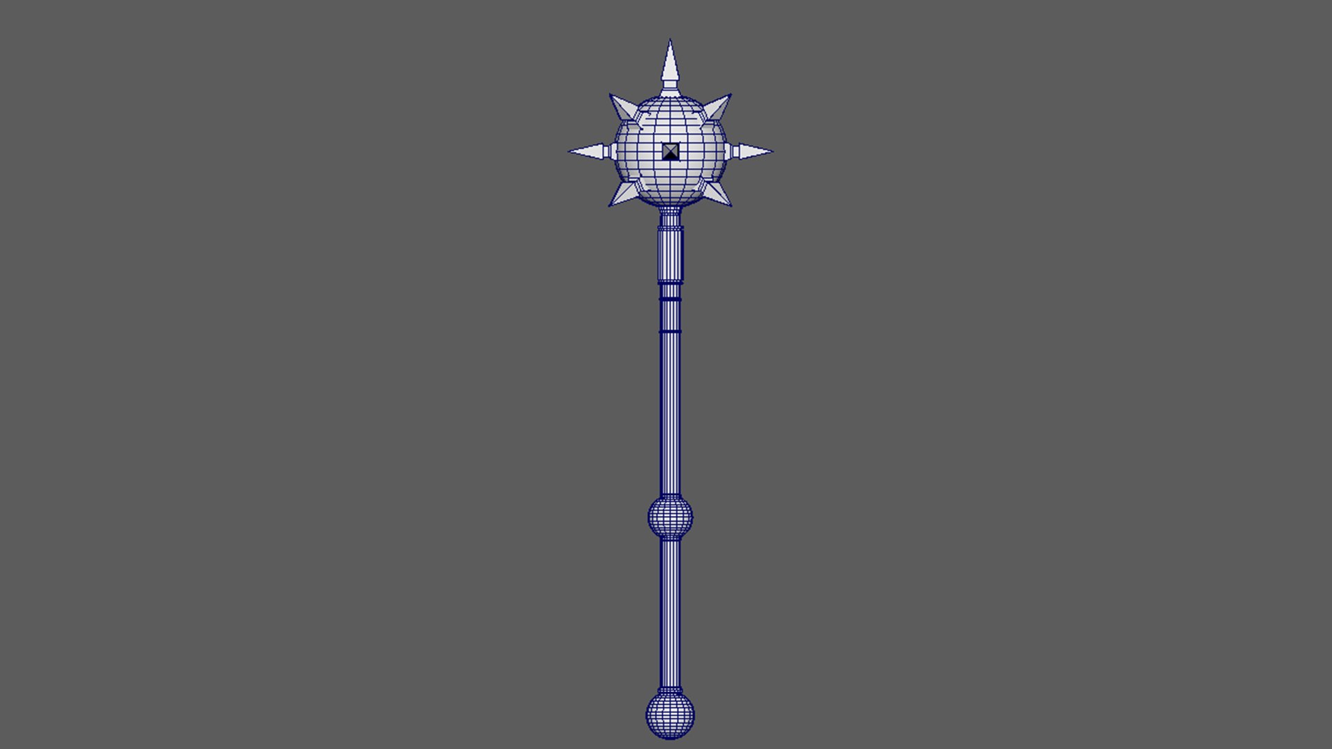Morningstar Mace Model - TurboSquid 1760578