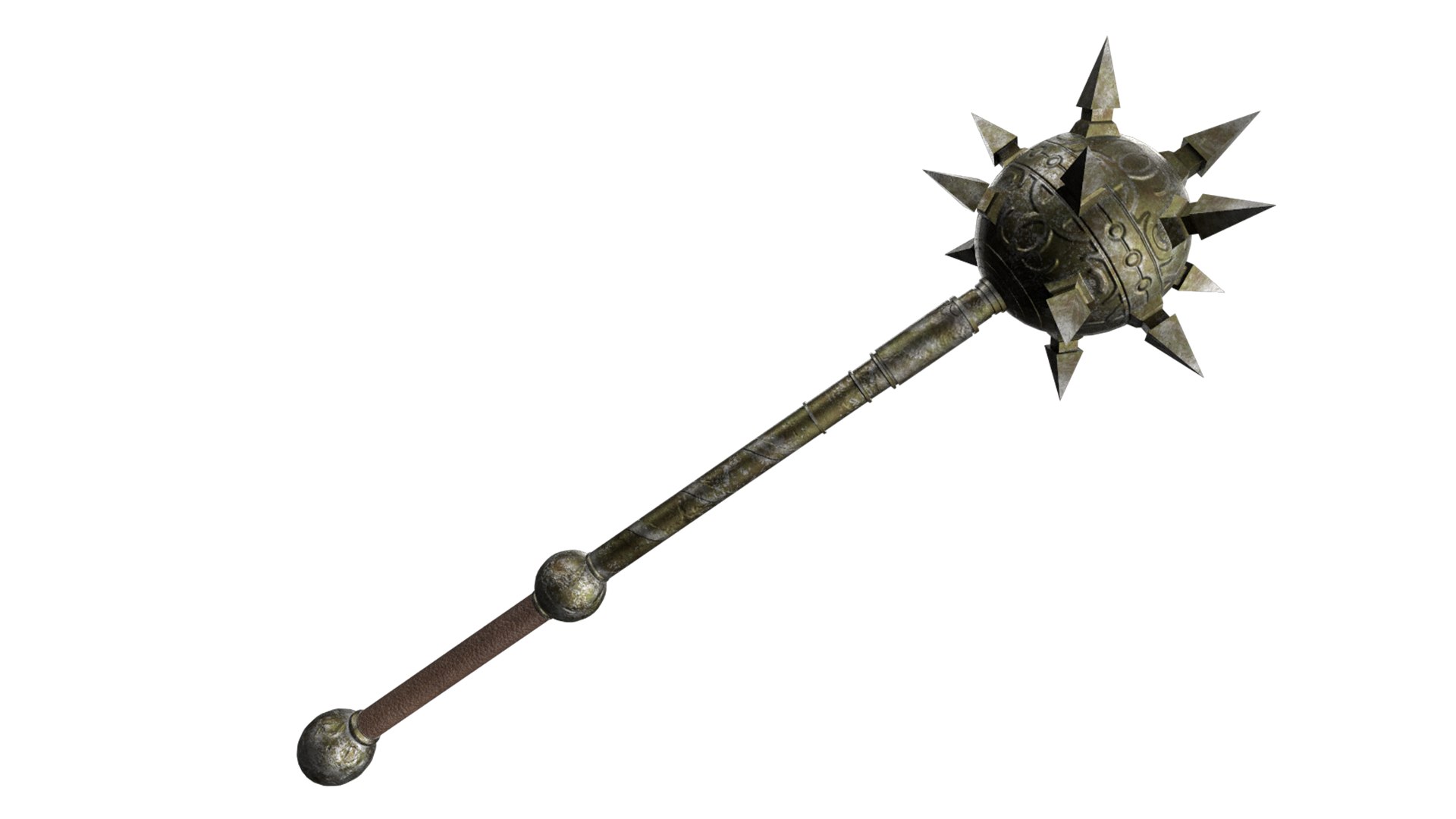 모닝스타 메이스 3D 모델 - TurboSquid 1760578