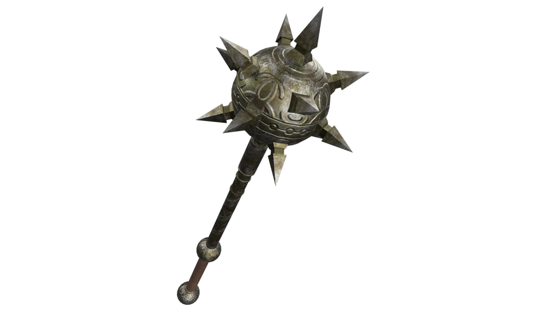 Morningstar Mace Model - TurboSquid 1760578