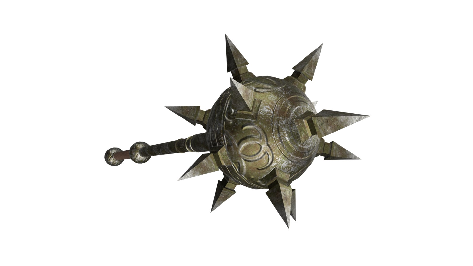 Morningstar Mace Model - TurboSquid 1760578