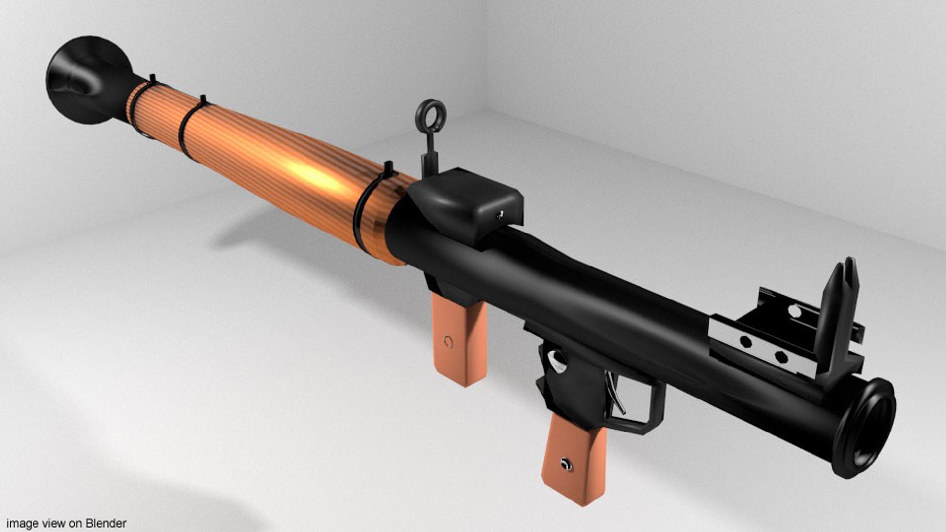 rocket launcher rpg 3d 3ds