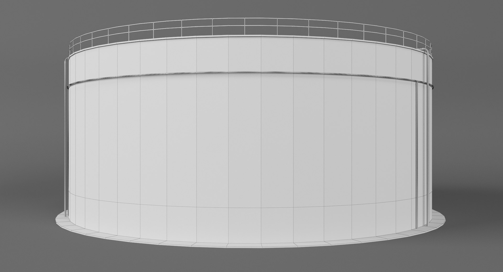 3D storage silo - TurboSquid 1310629