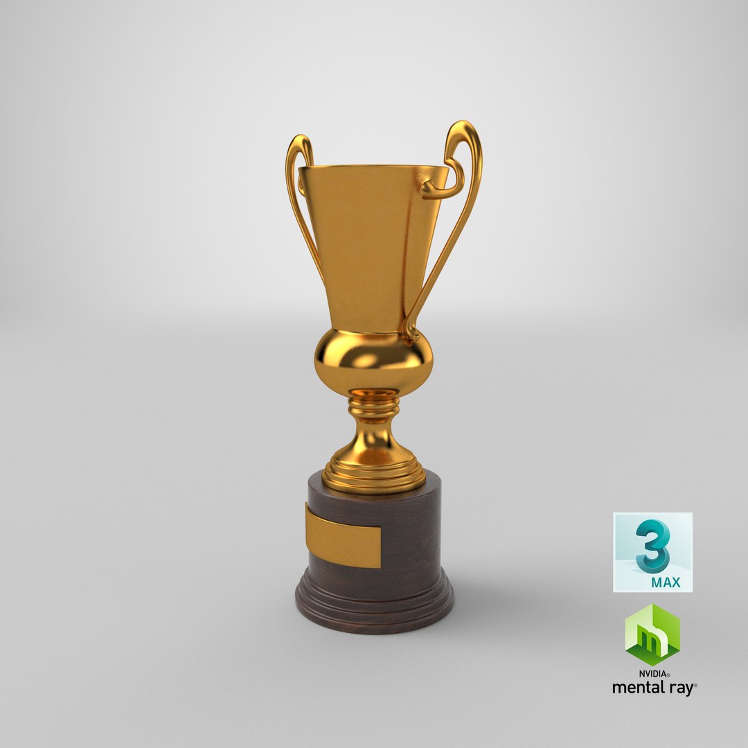 Gold Trophy 4 3D Model - TurboSquid 1415630
