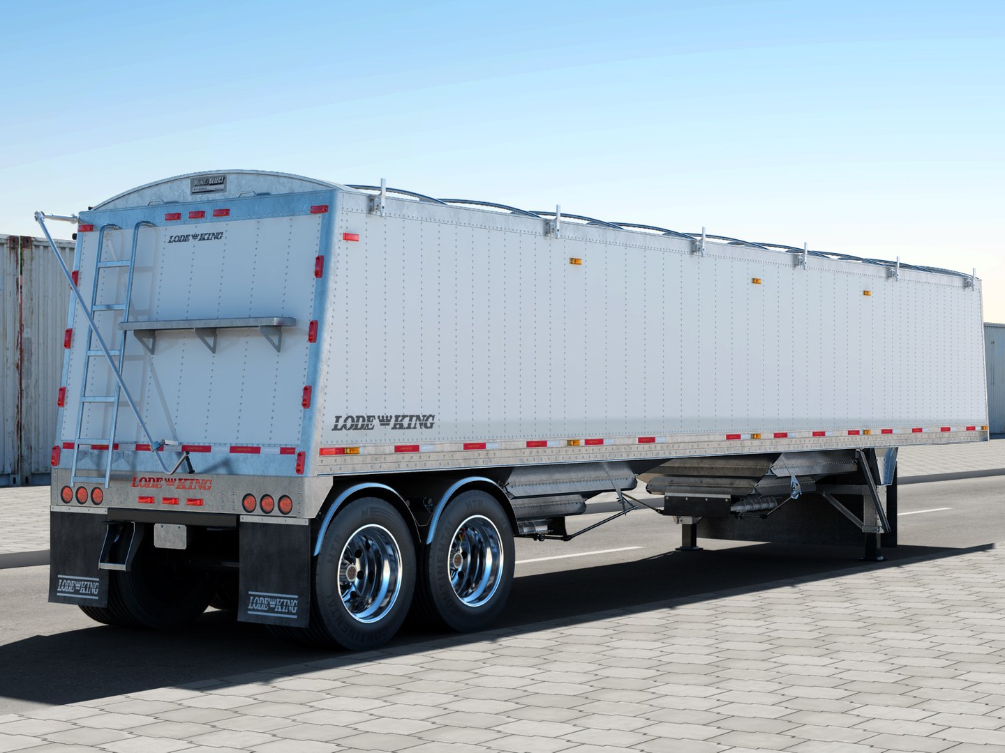 3D w900 hopper trailer - TurboSquid 1157757