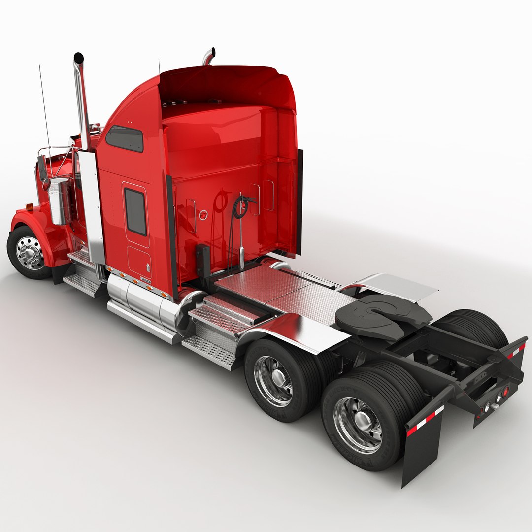 3D w900 hopper trailer - TurboSquid 1157757