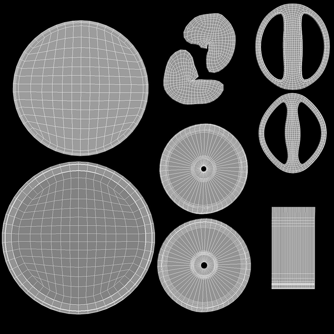 Round Enamel Pin 3D Model - TurboSquid 1868208