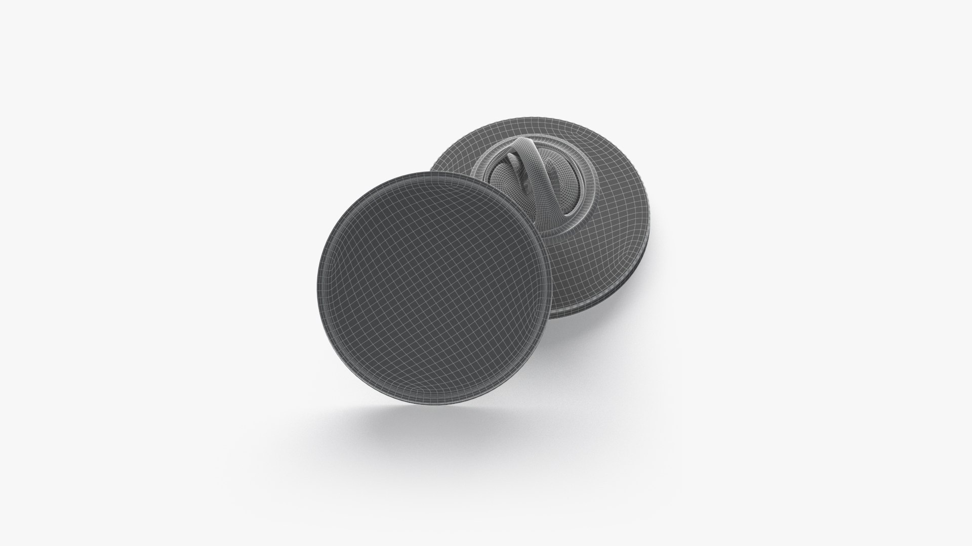 Round Enamel Pin 3D Model - TurboSquid 1868208