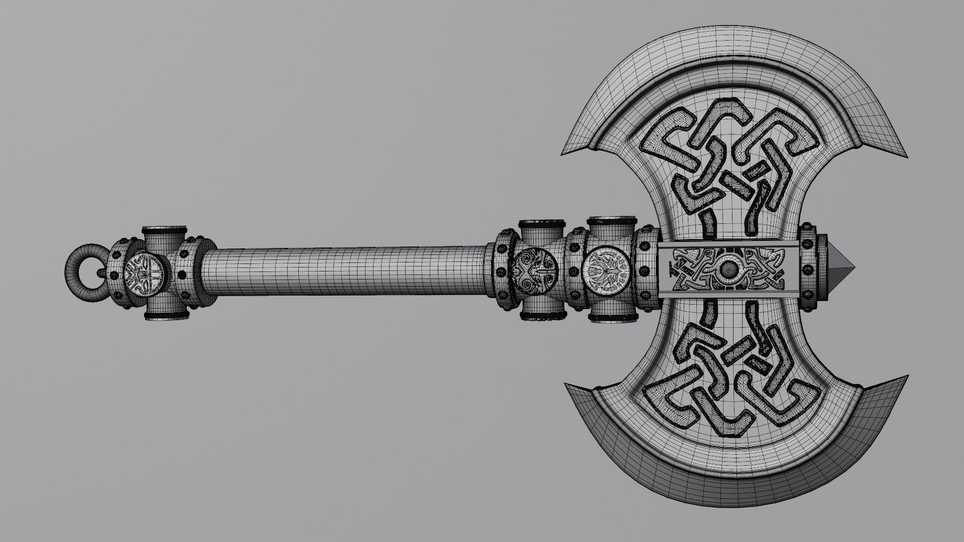 Celtic Axe 3D model 3D - TurboSquid 1879327