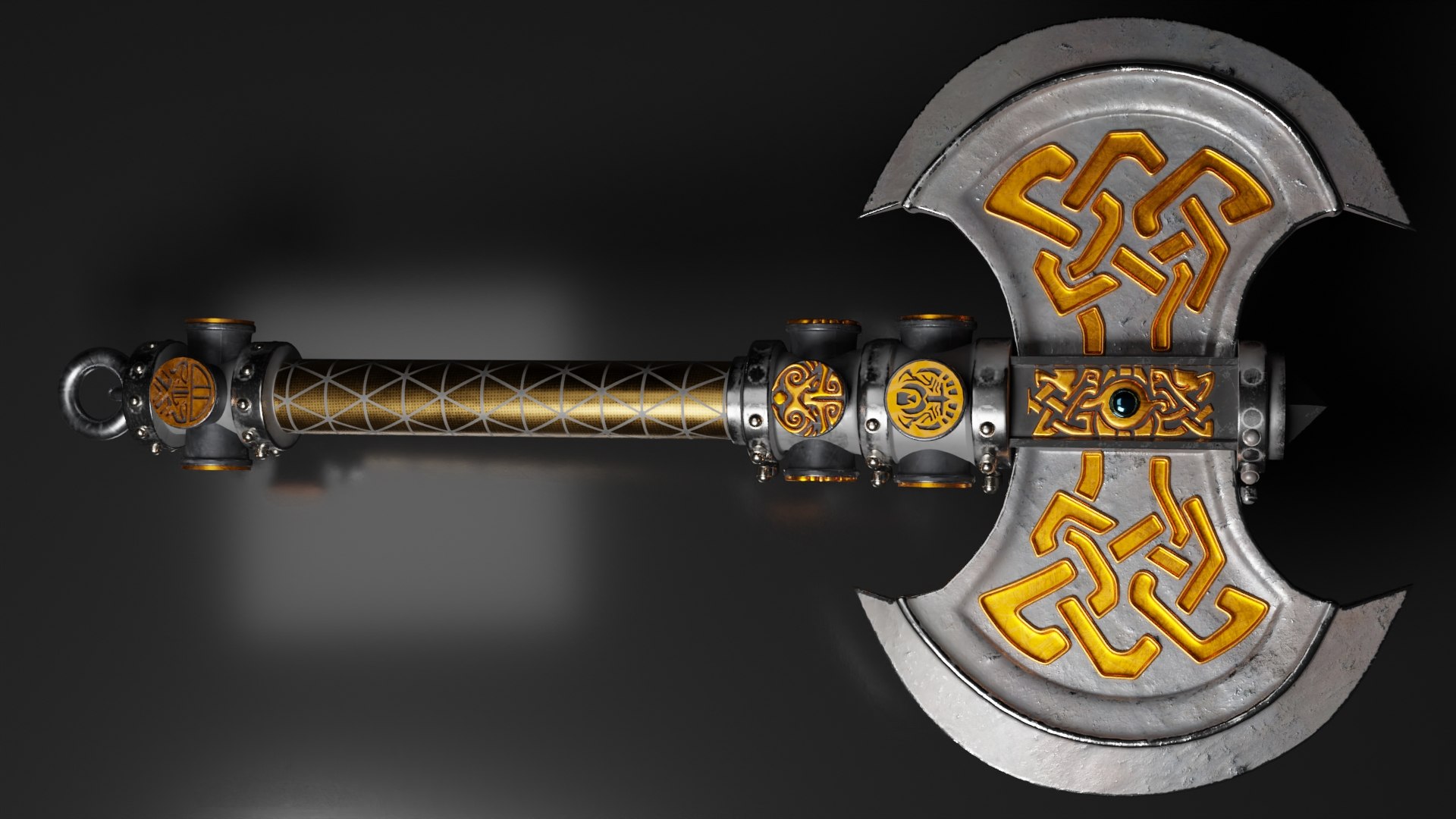 Celtic Axe 3D model 3D - TurboSquid 1879327