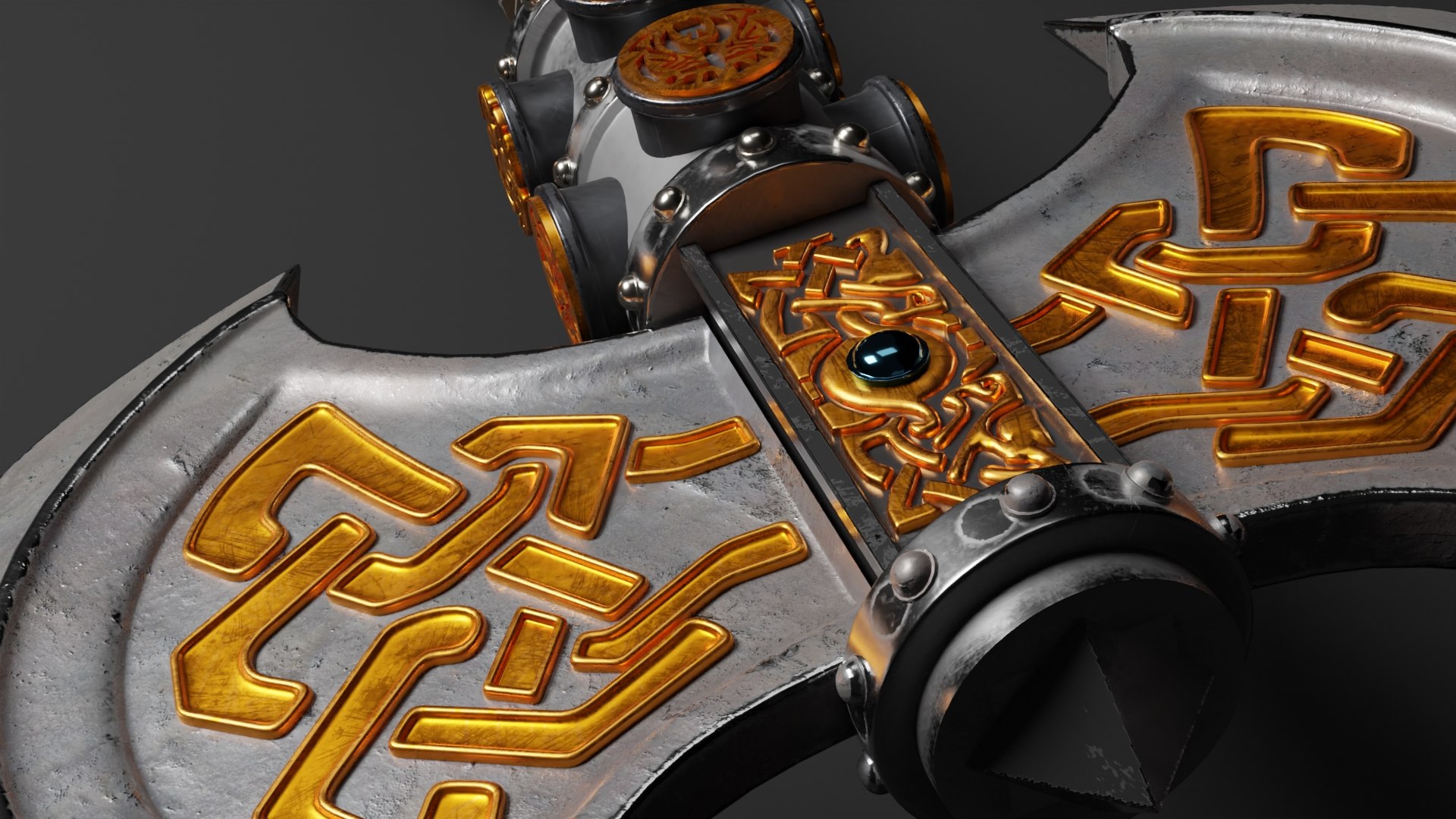 Celtic Axe 3D model 3D - TurboSquid 1879327