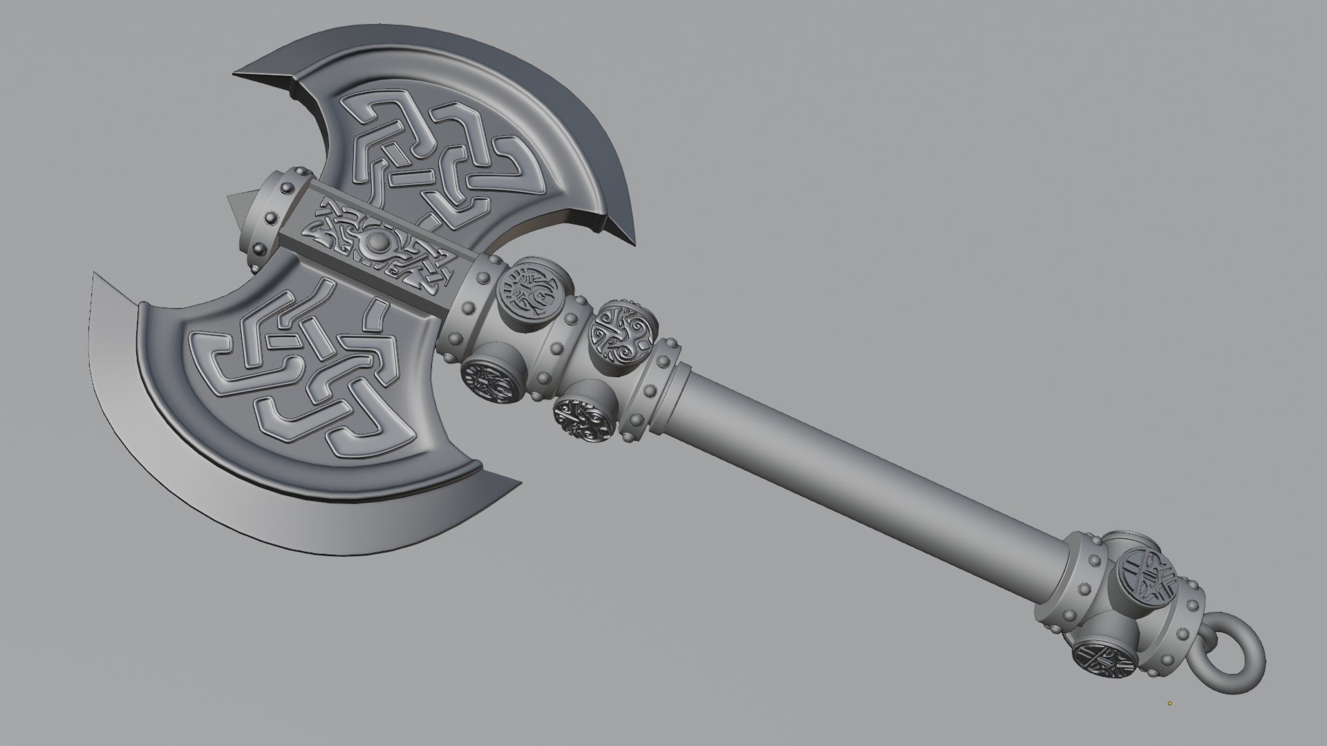 Celtic Axe 3D model 3D - TurboSquid 1879327