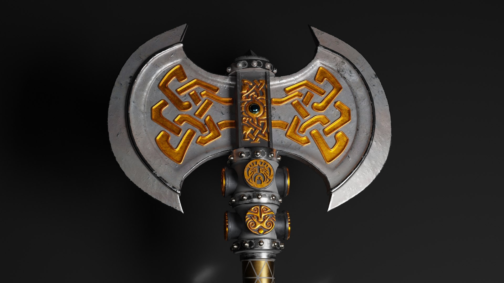 Celtic Axe 3D model 3D - TurboSquid 1879327