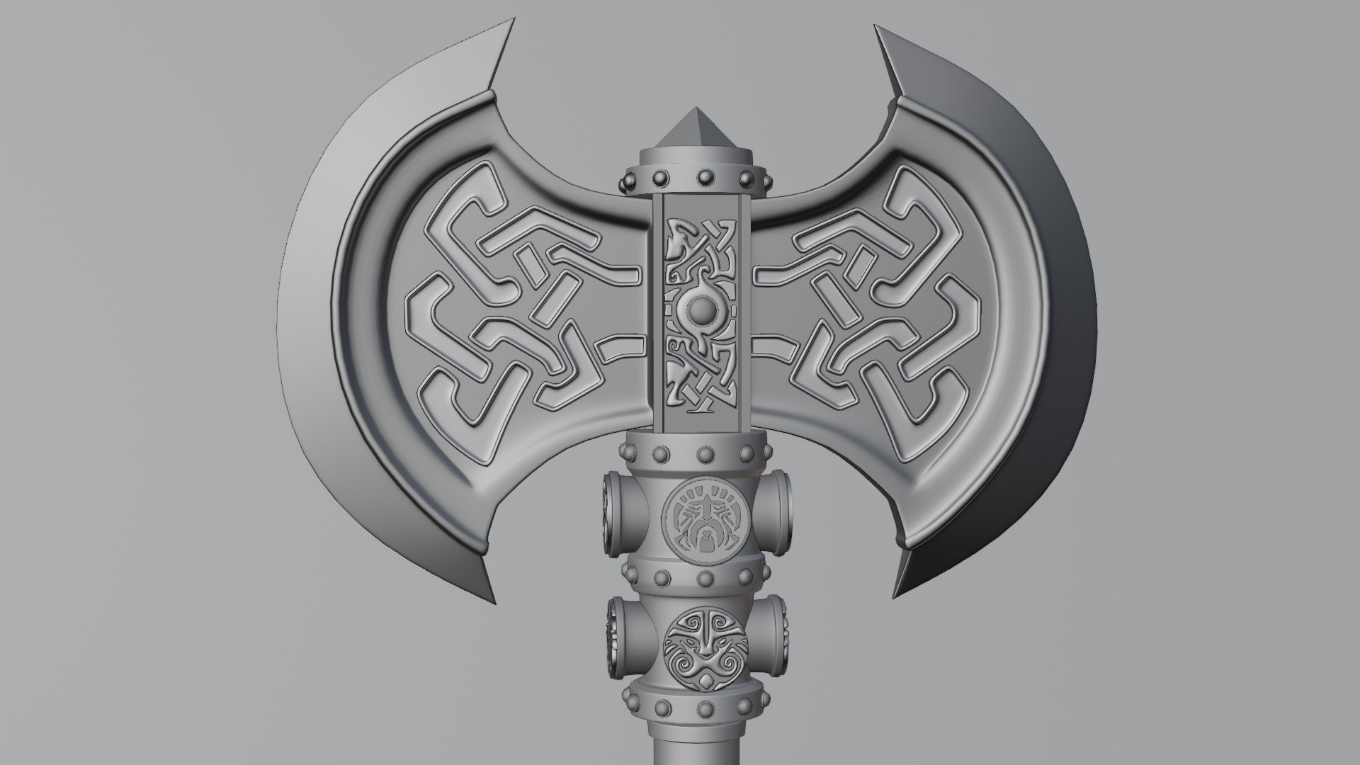 Celtic Axe 3D model 3D - TurboSquid 1879327