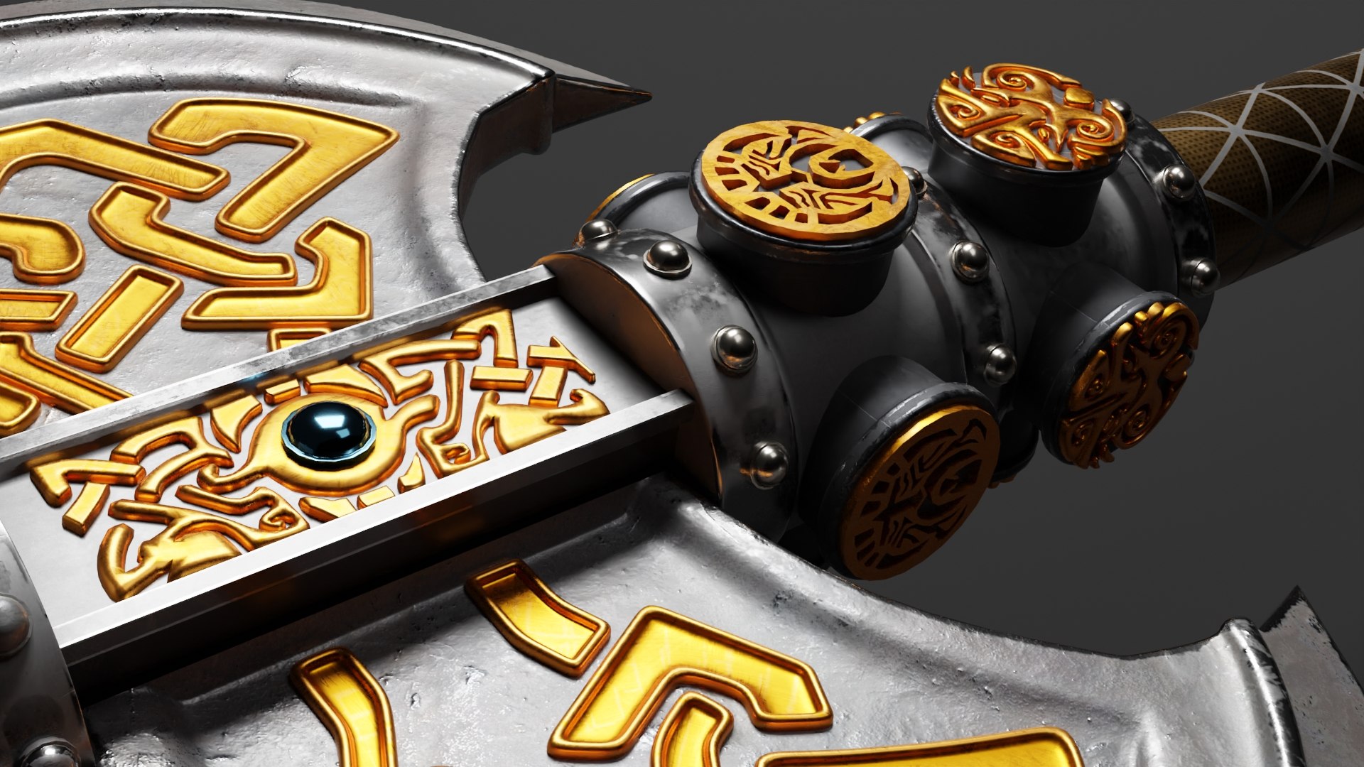 Celtic Axe 3D model 3D - TurboSquid 1879327