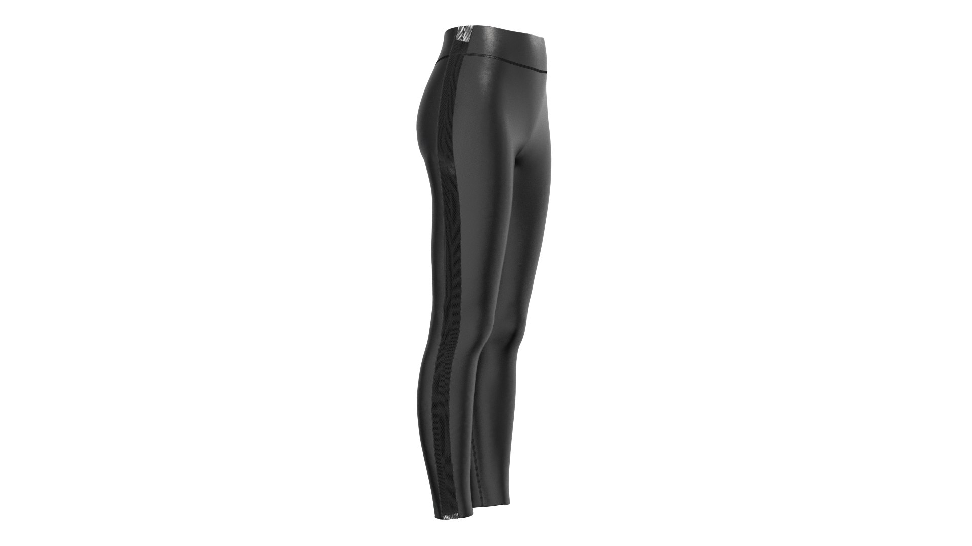 Female Leather Mesh Leggings 3d Model Turbosquid 2177484