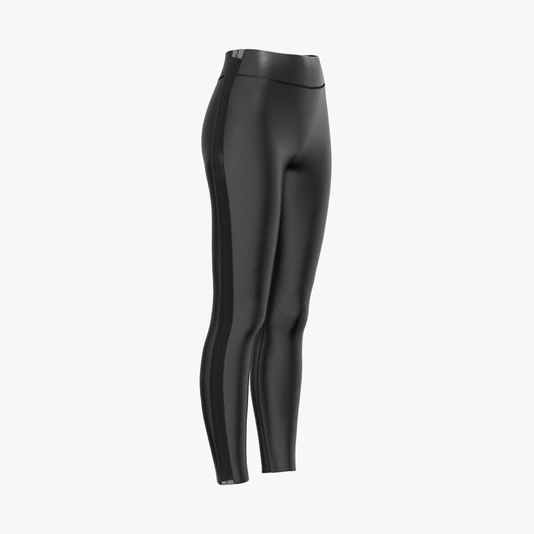 Female Leather Mesh Leggings 3d Model Turbosquid 2177484