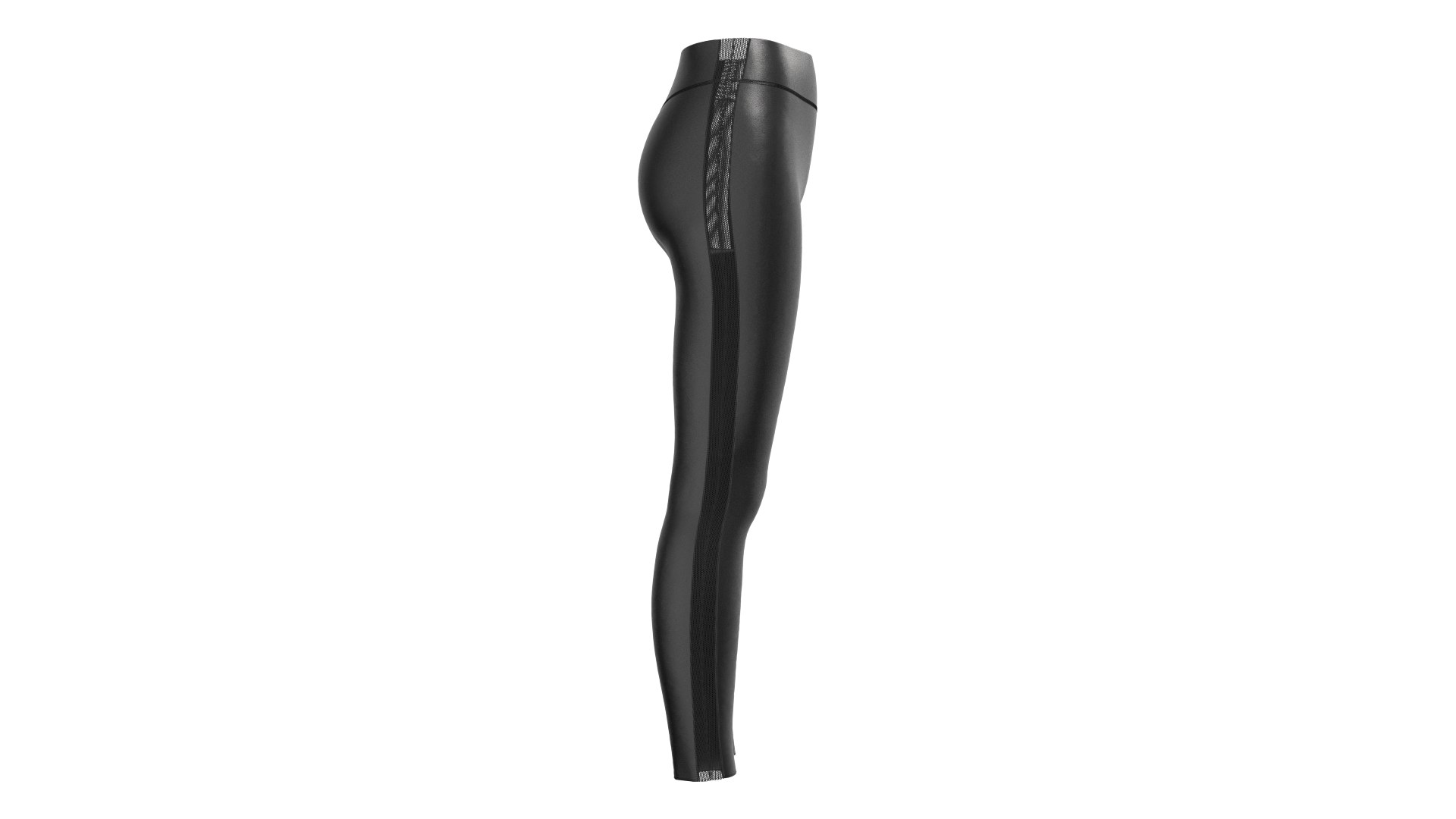 Female Leather Mesh Leggings 3d Model Turbosquid 2177484