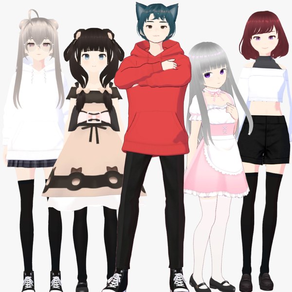 3D Vrm Models | TurboSquid