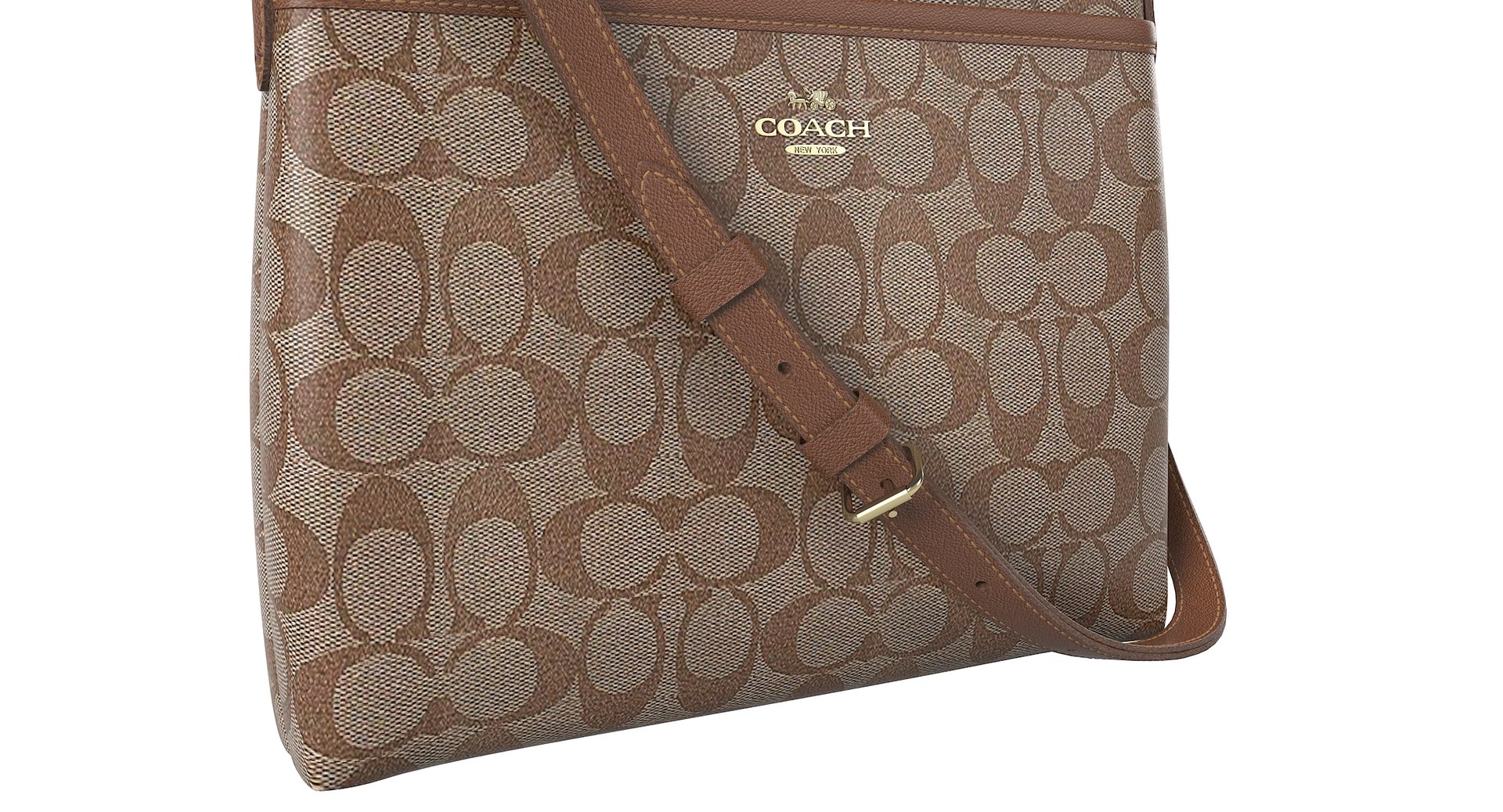 Coach Signature Shoulder Bag 3D Model - TurboSquid 1333202