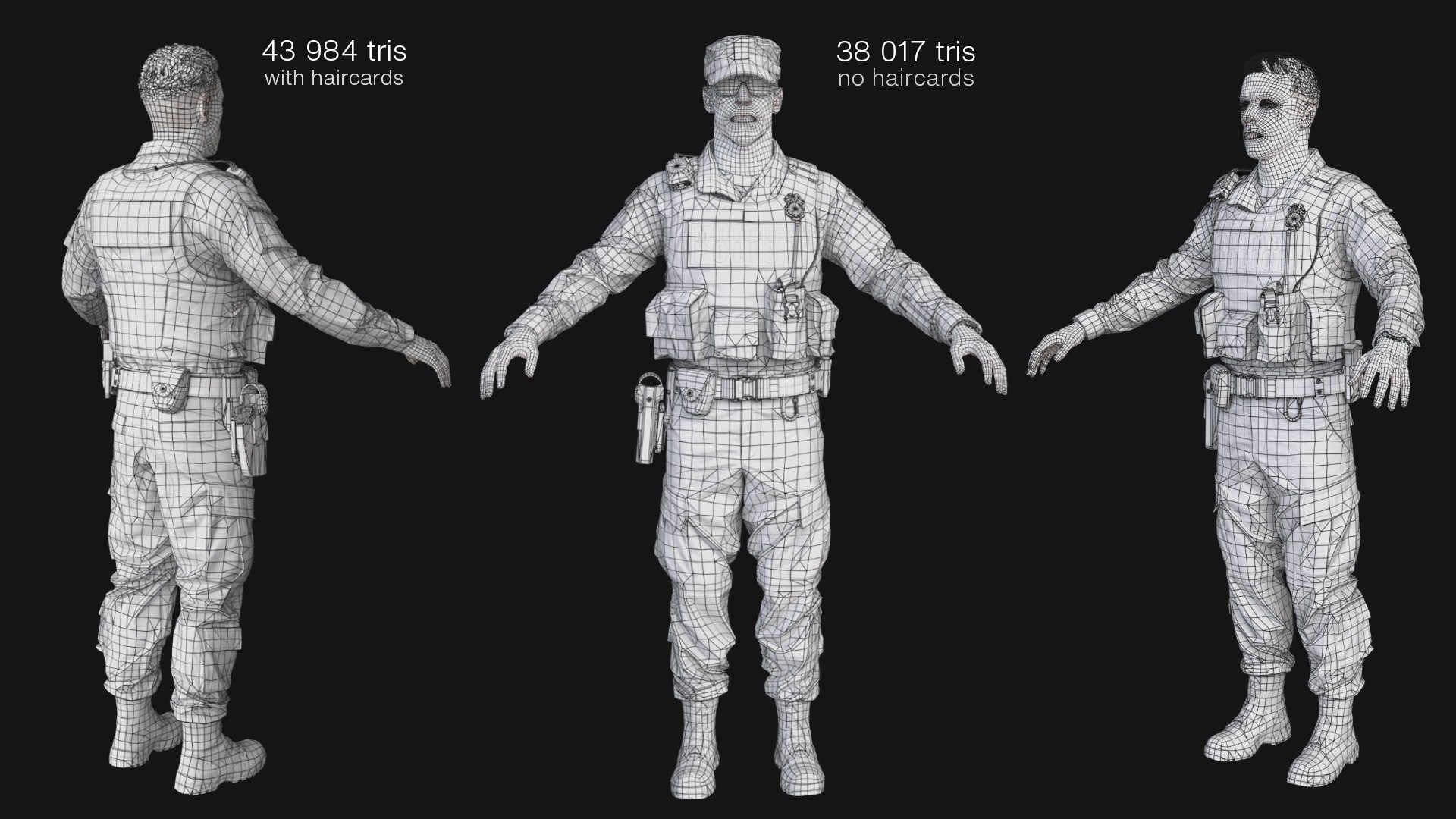 3D US Military Police Soldier Model - TurboSquid 2365979