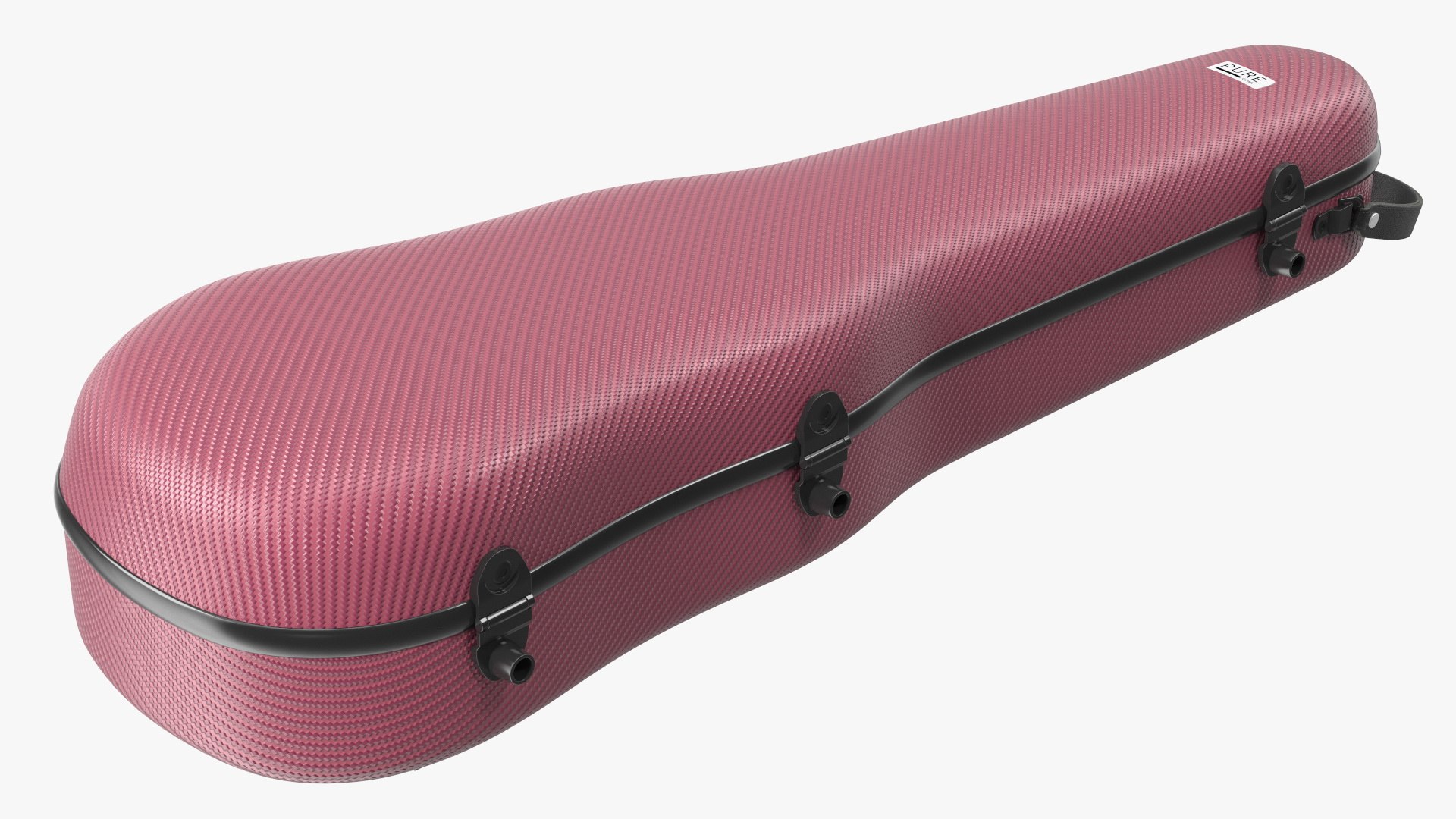 Shockproof Violin Case Gewa Pure Red Closed Model - TurboSquid 2144099