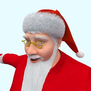 Free 3D Santa Models | TurboSquid