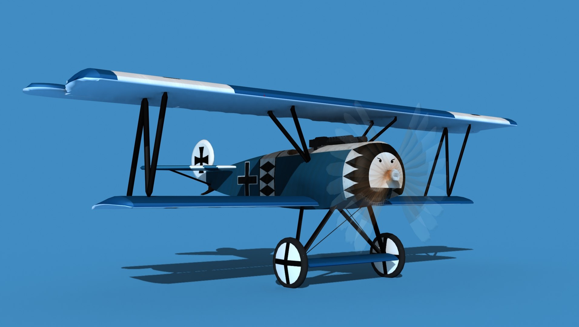 3D Model Fokker D-VI V10 - TurboSquid 1919428